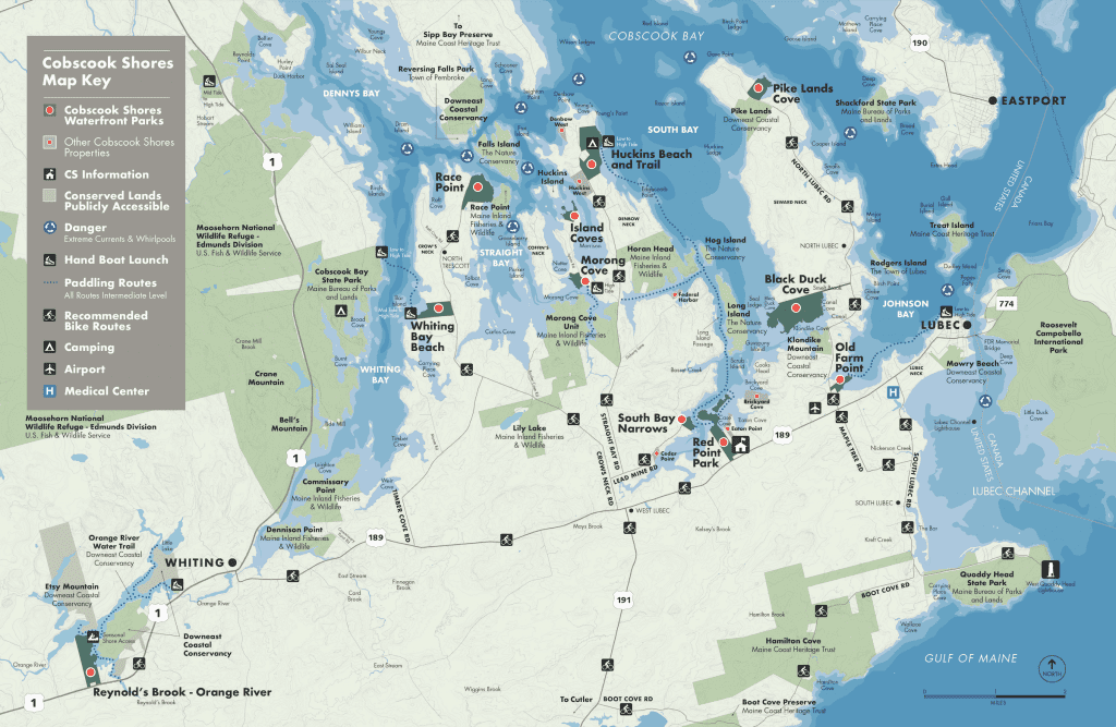 Map & Rules – Cobscook Shores